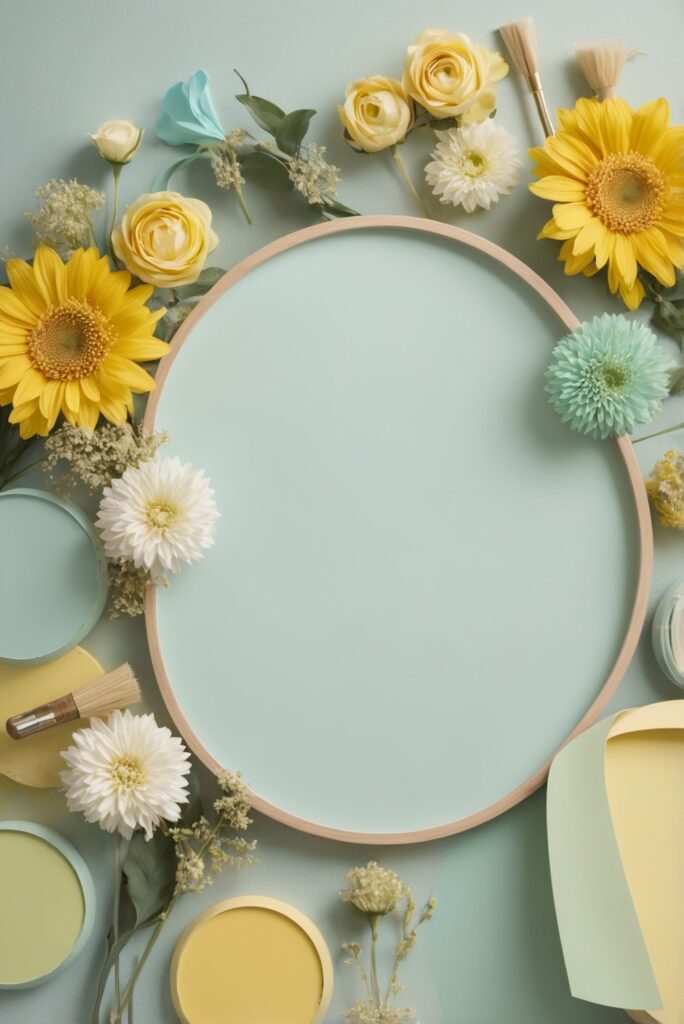 Best 5 Palettes SW colors with Mint Green and Lemon Yellow for your ...
