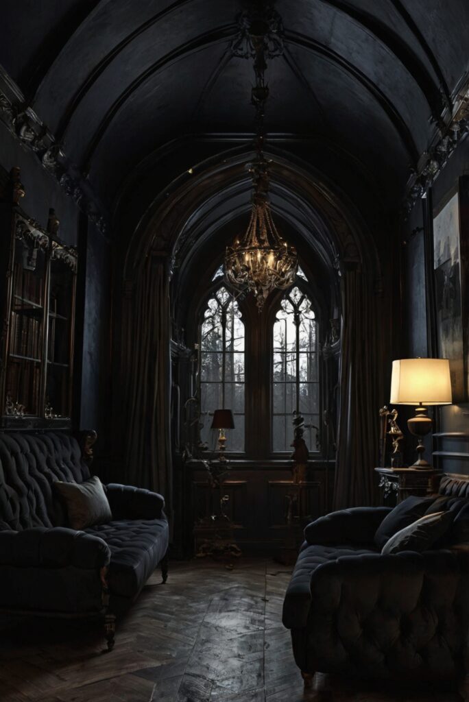 5 Best Gothic Home Decor Ideas: Create a Dark Vibe - HappyInteriorTime ...