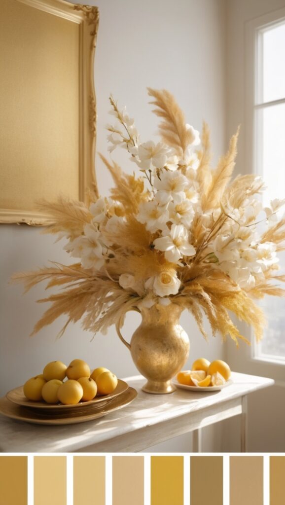 1. Can I create a stunning design with this gold color palette ...